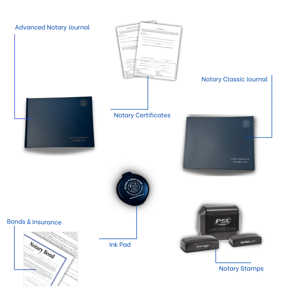 Notary Public Class: Essential Supplies for Your Commission - Notary ...